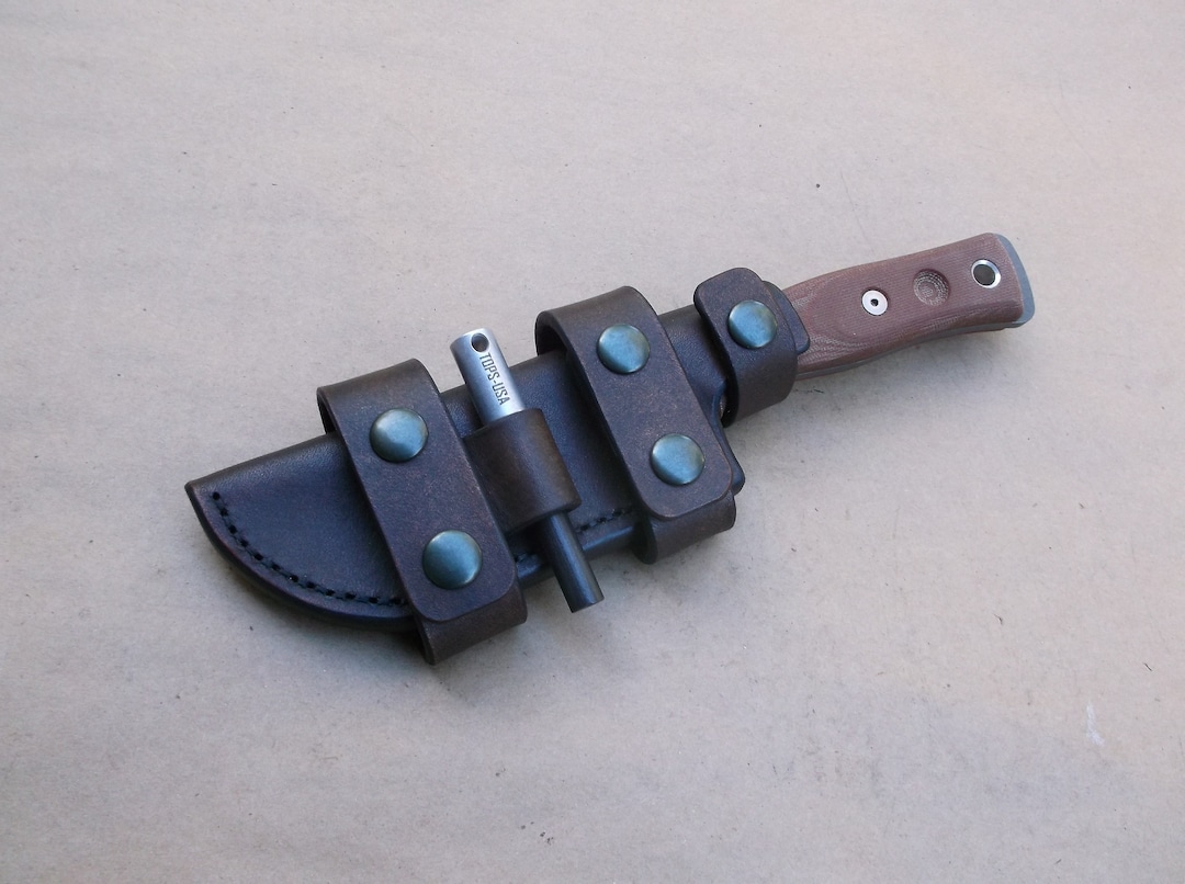Tops BOB Fieldcraft Handmade Leather Scout (sheath Only) 4 Week Wait ...