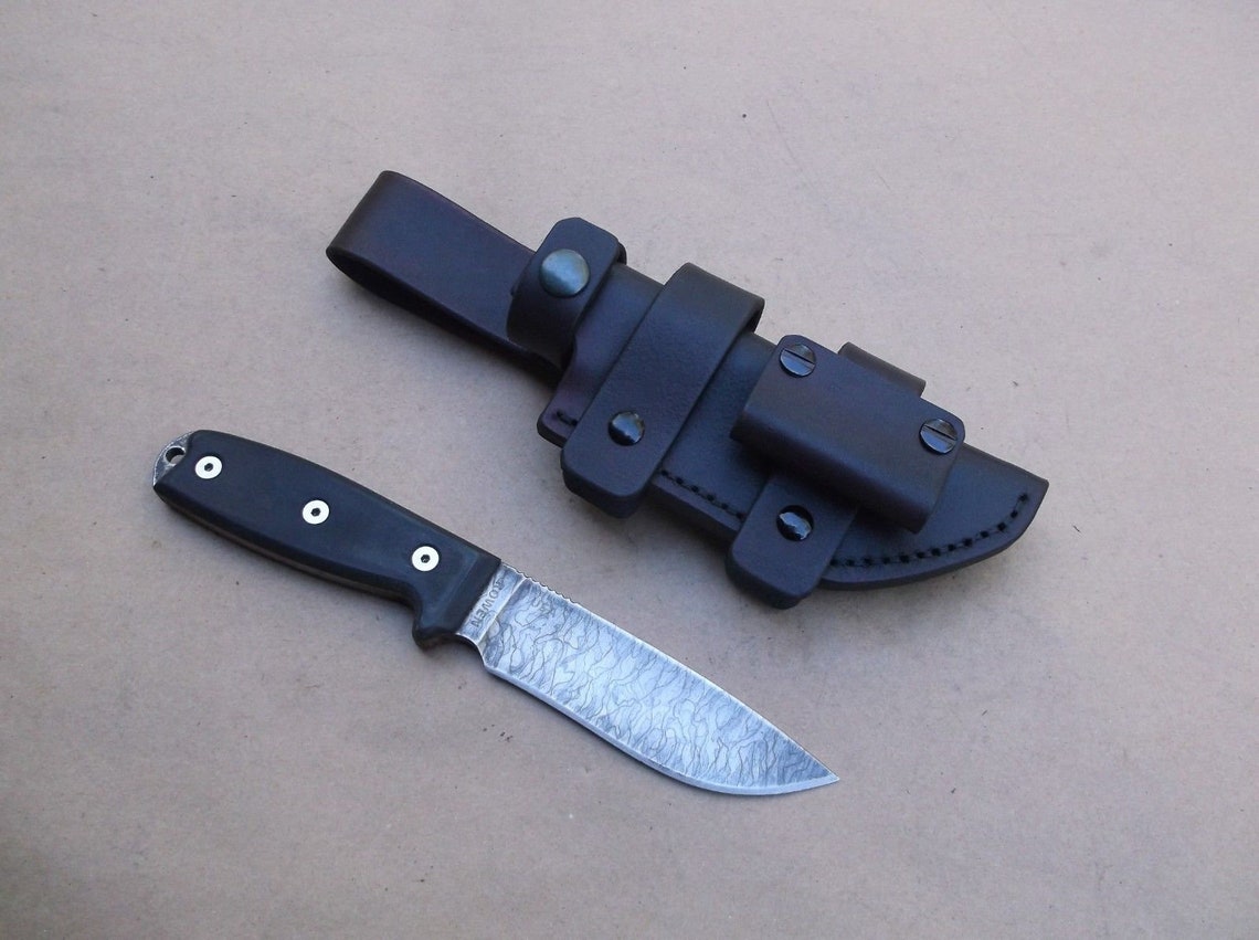 ESEE 3 DUAL Carry Leather Sheath (sheath Only) Wear Vertical or ...