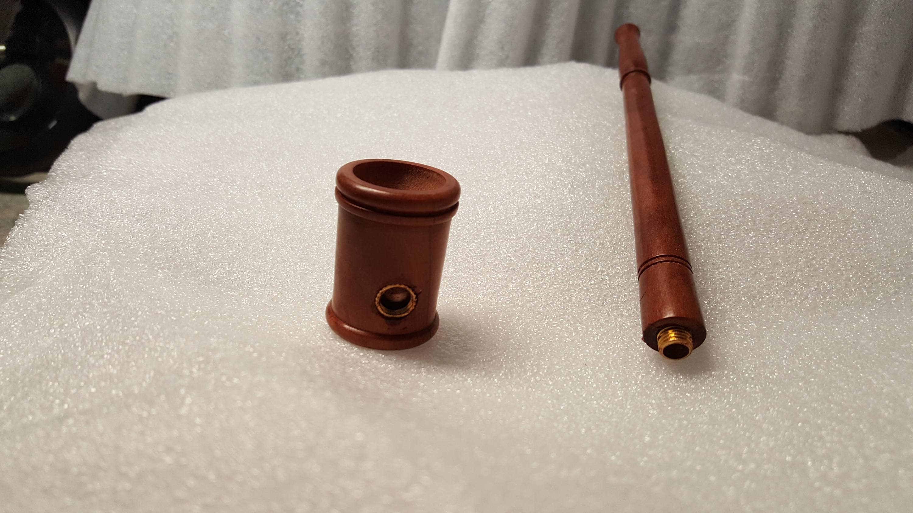 Custom Made “flat Bottom Popeye Pipe" . Beautifully Finished and Ready ...