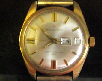 Helbros watch | Etsy