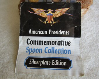 Presidents Commemorative Spoon Collection - Etsy