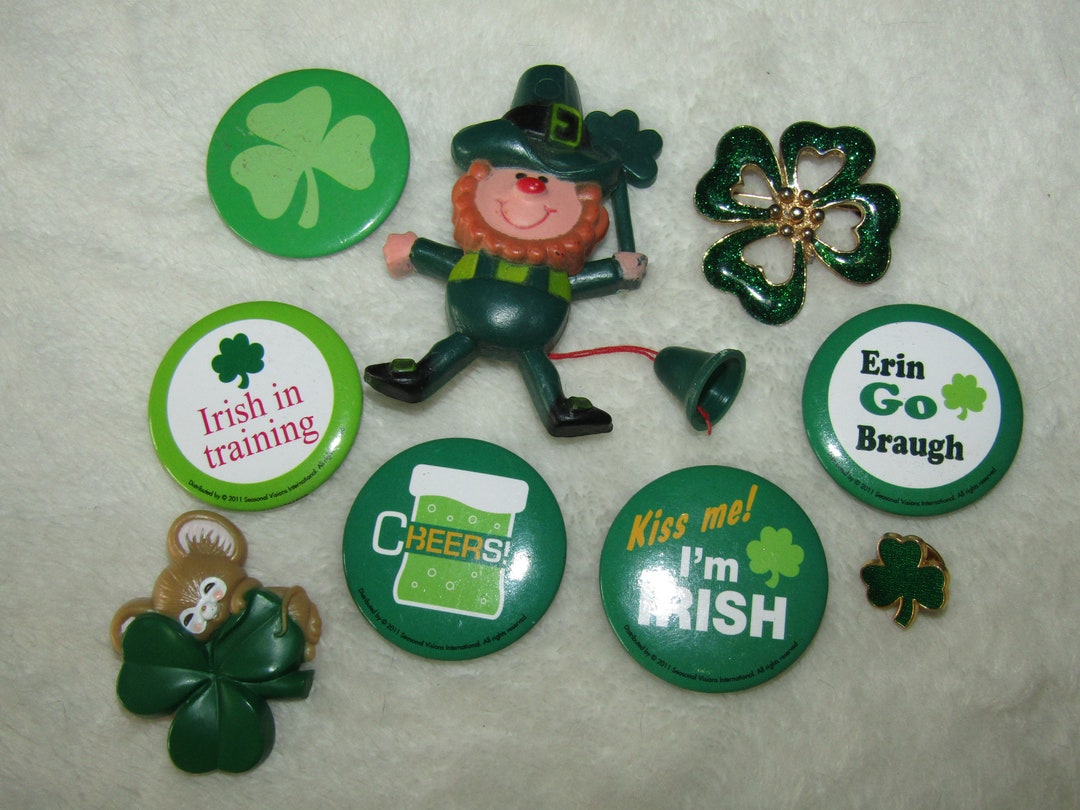 Vintage to Now Irish Themed Pins - Etsy