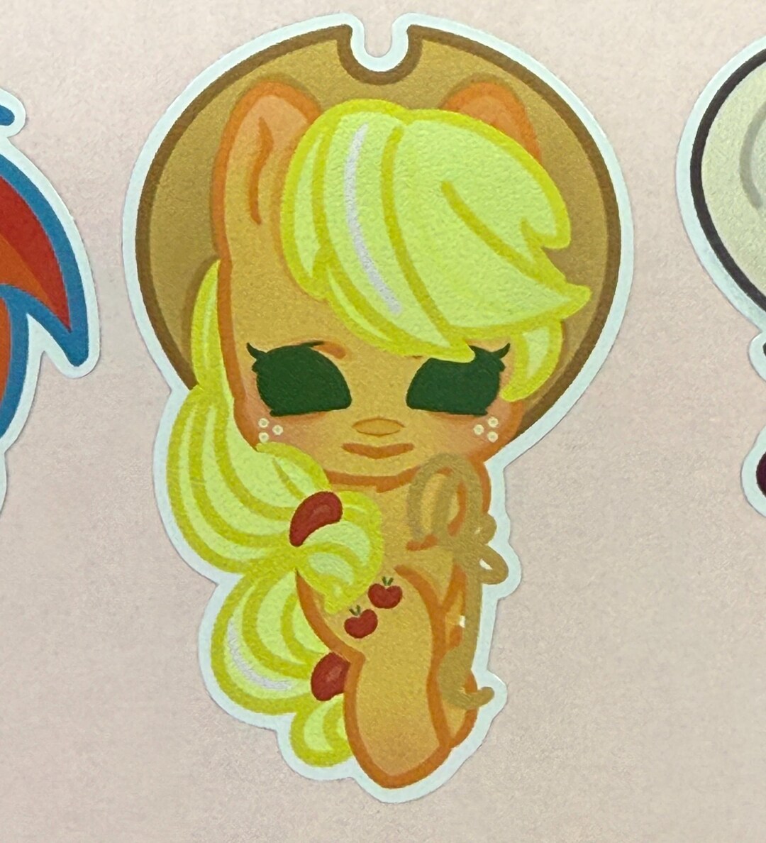 MLP Applejack Sticker - Etsy