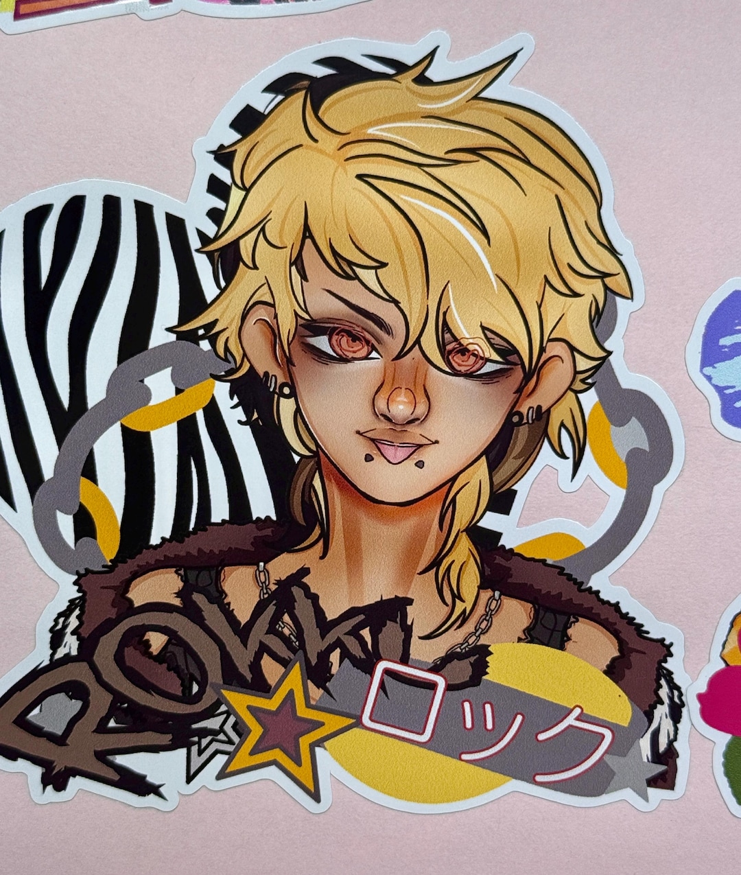 Rokku Gyarou Gyaru Subculture Sticker - Etsy