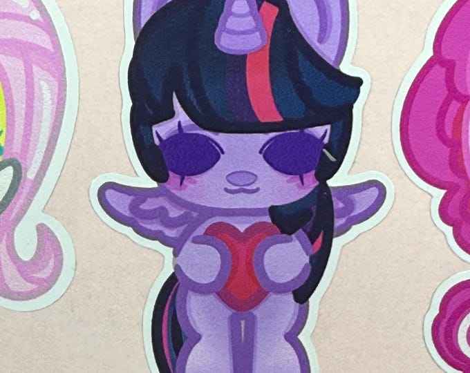 MLP Pony Flutterbat Fluttershy Vampire Glitter Stardust Vinyl ...
