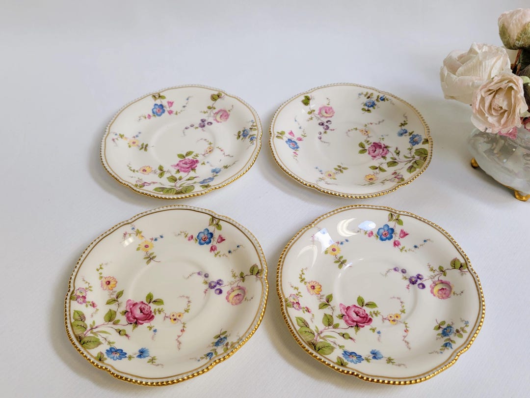 Castleton Sunnyvale Set of 4 Dessert Plates ~ Sunnyvale Pattern ...