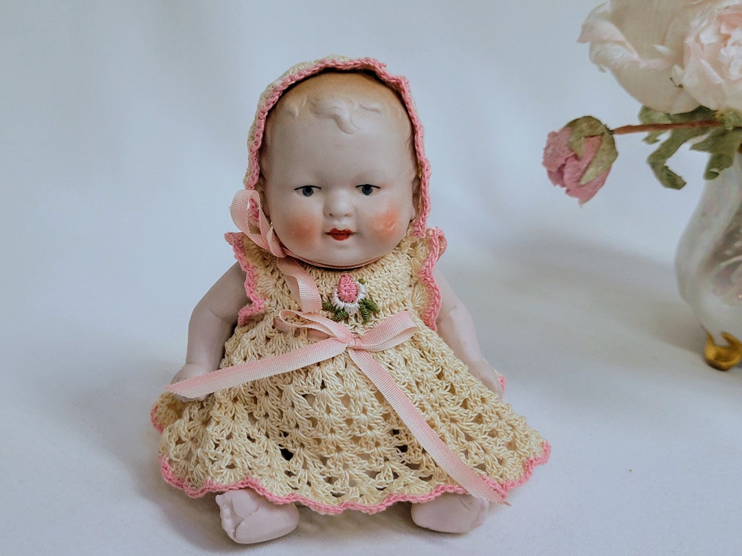 Antique Bye-lo Style Bisque Baby Doll ~ Made in Germany C: 1890 ~ Small ...