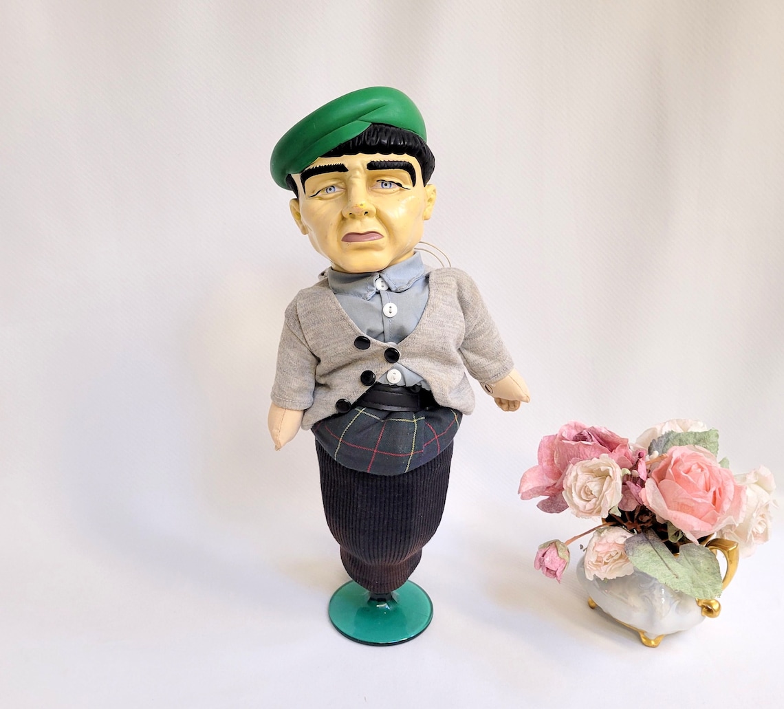 Rare moe of the Three Stooges Talking Puppet - Etsy