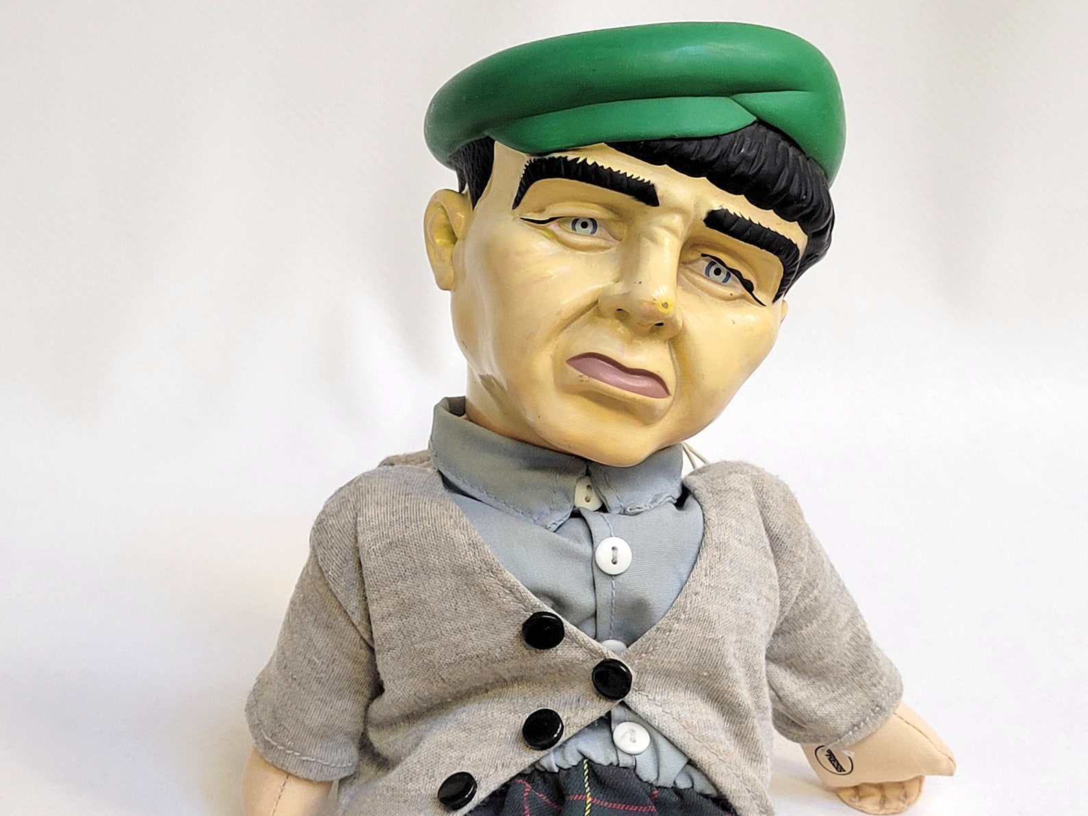 Rare moe of the Three Stooges Talking Puppet - Etsy