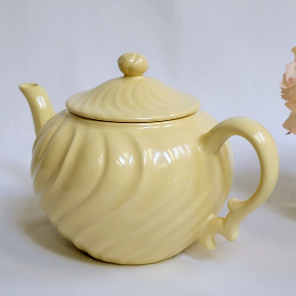 Yellow Teapot - Etsy