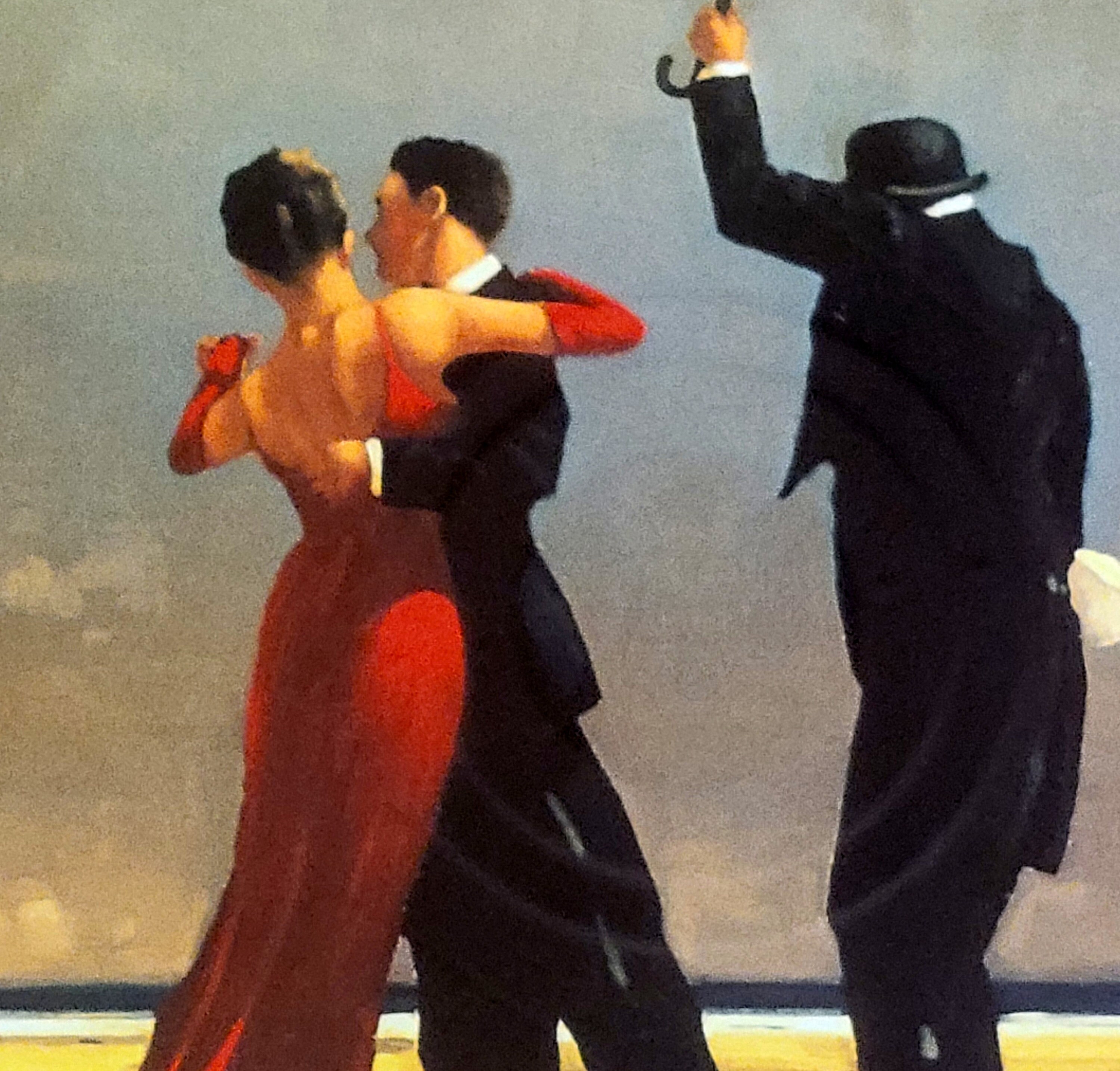 Lithograph the Singing Butler by Jack Vetriano / | Etsy