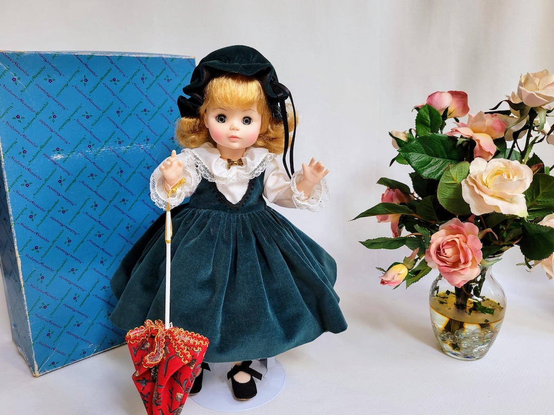 Vintage Madame Alexander Bellows Anne Doll #1568 With Parasol & Box - Etsy