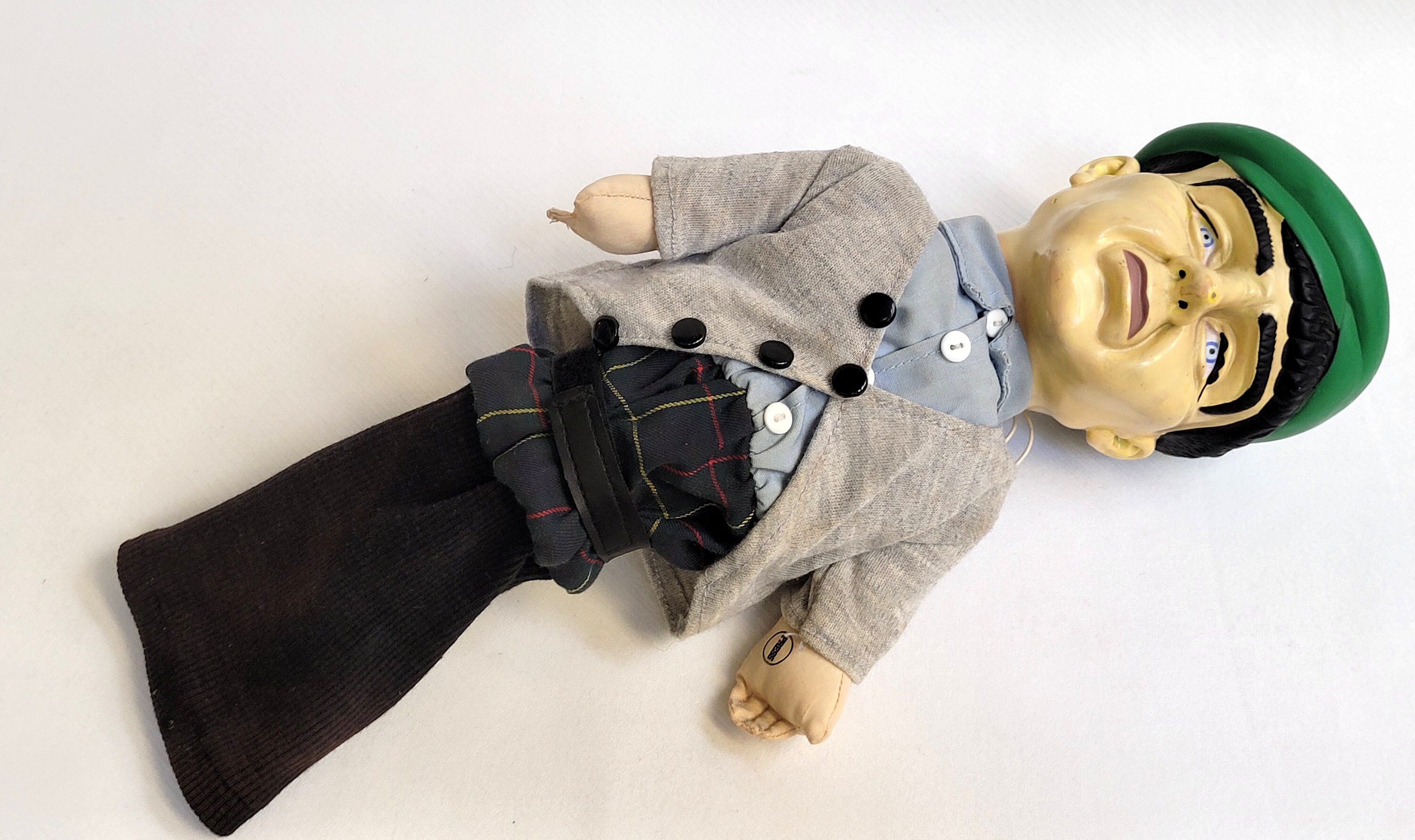 Rare moe of the Three Stooges Talking Puppet - Etsy