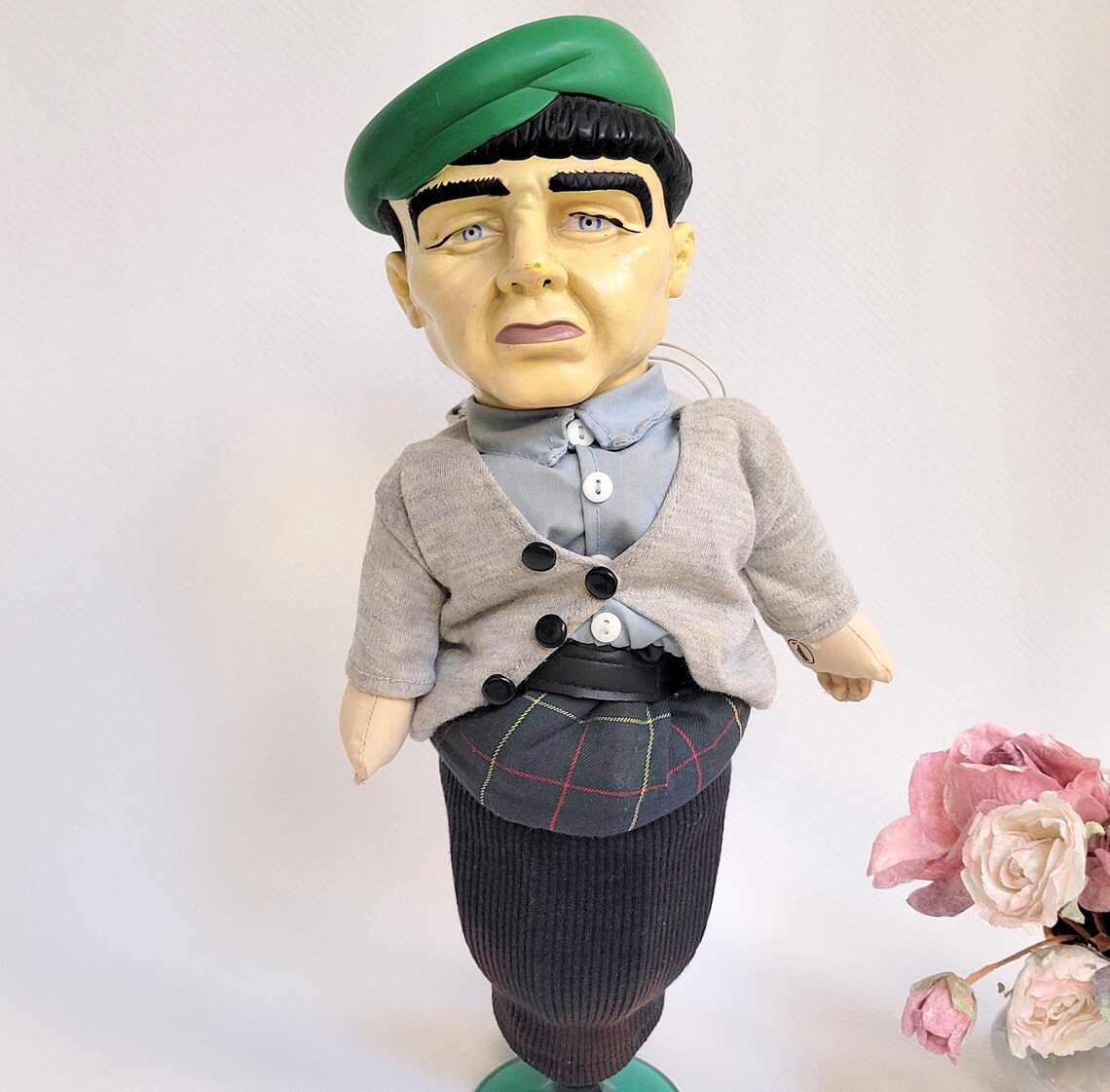 Rare moe of the Three Stooges Talking Puppet - Etsy