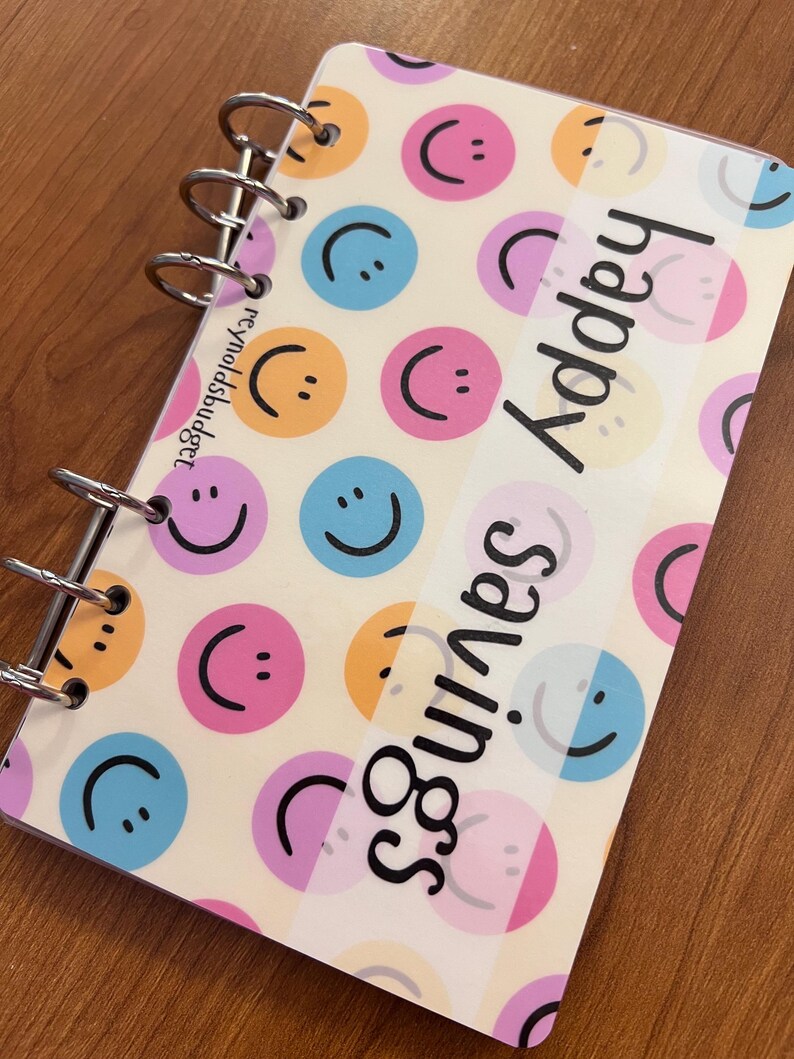 Happy Savings Challenge Set / A6 Size - Etsy