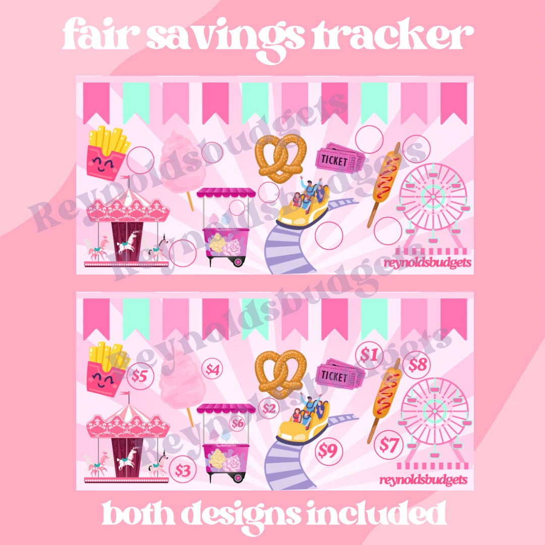 Fair // DIGITAL DOWNLOAD // Savings Challenge - Etsy