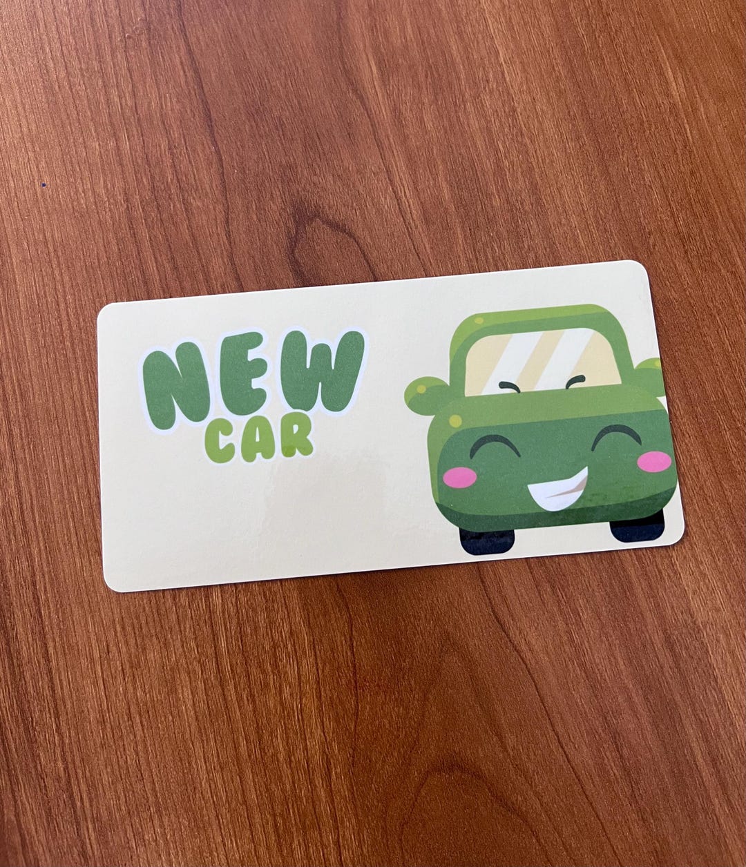 New Car Envelope Dashboards // Sized for Zip or Unzip A6 Envelopes ...