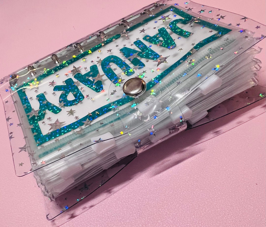 A7 Binder Set// Monthly Mini Binder// Cash Envelope// Savings Envelope ...