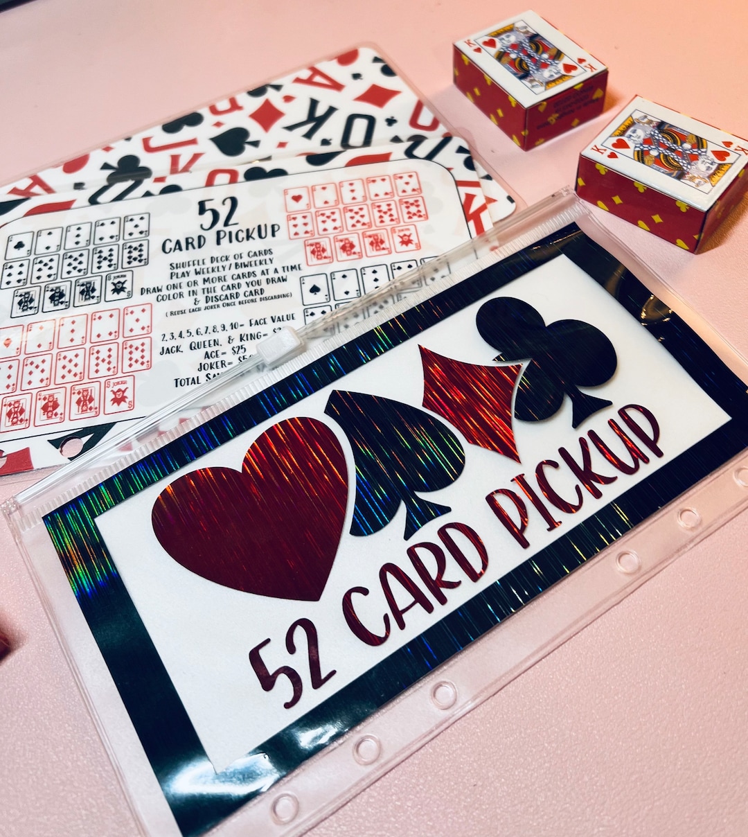 52 Card Pickup Challenge - Etsy