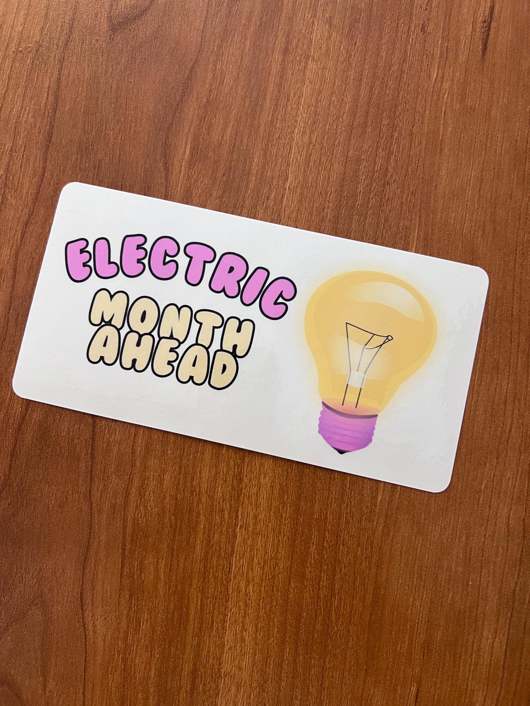 Electric Bill Month Ahead Envelope Dashboards // Sized for Zip or Unzip ...