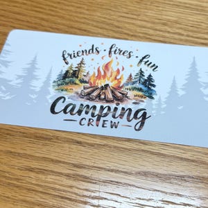 Camping Envelope Dashboards // Sized for A6 Envelopes // Order With or ...