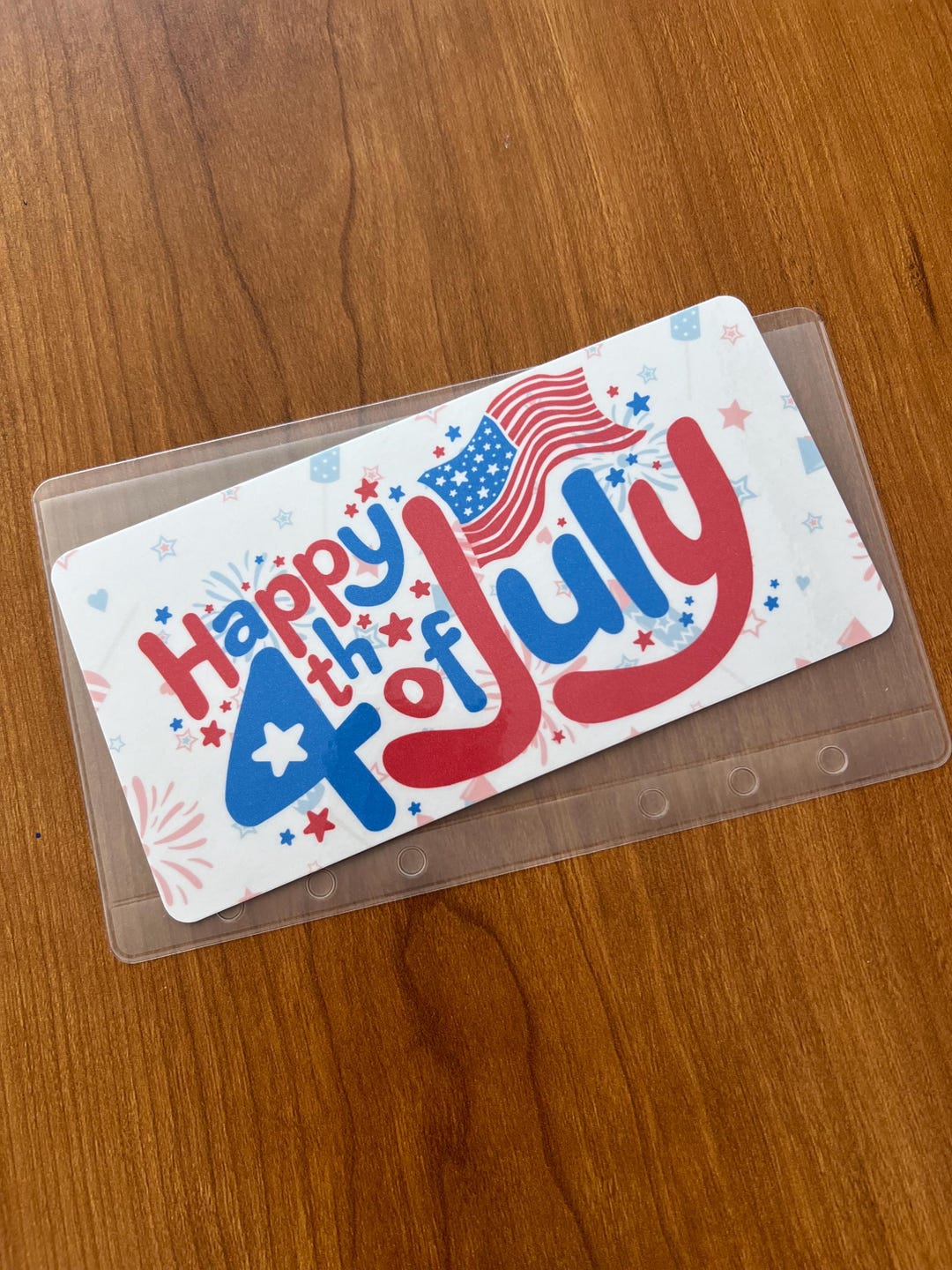 4th of July Laminated Envelope Dashboards // Sized for Envelopes ...