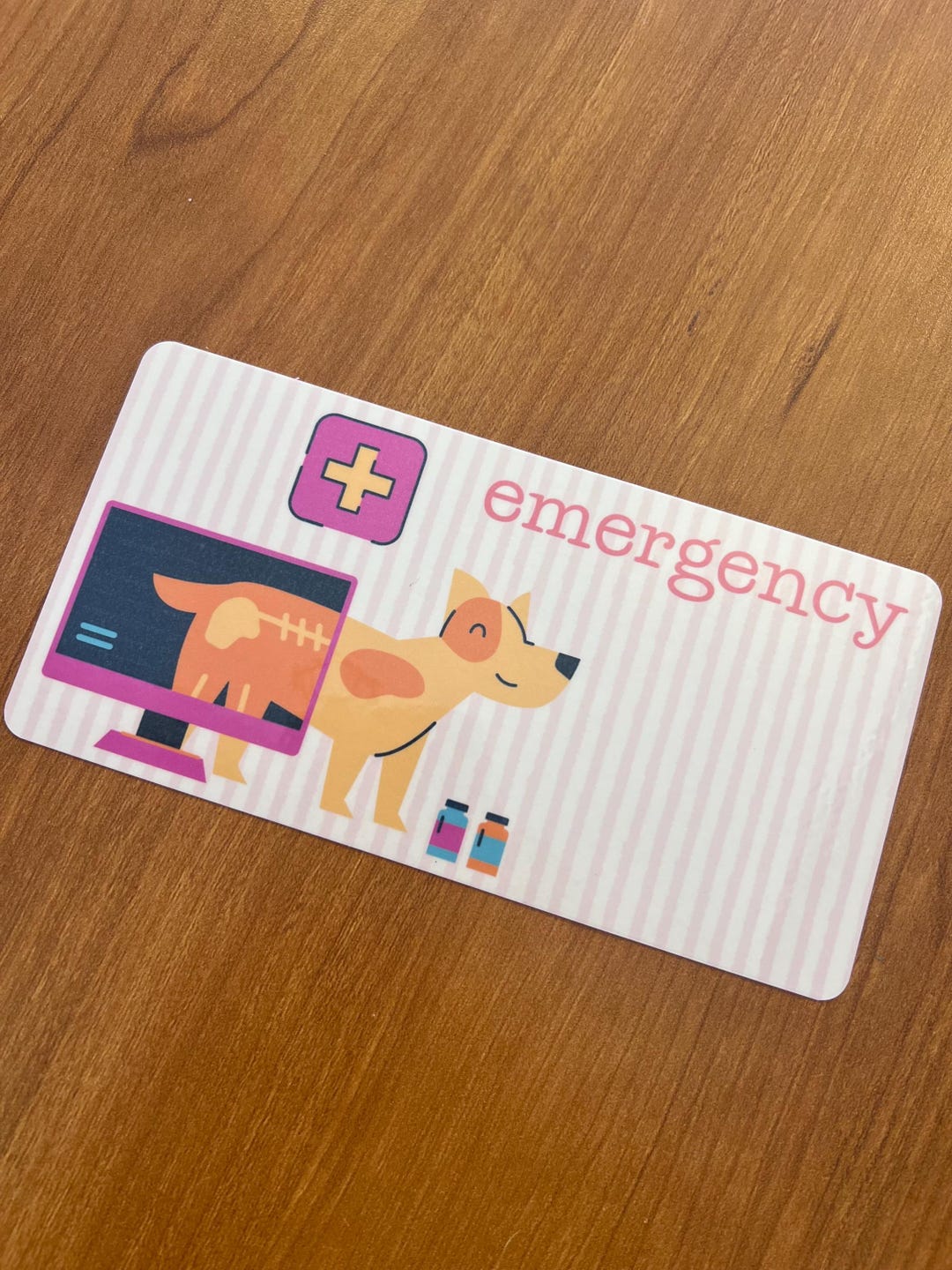 Emergency Envelope Dashboards // Sized for Zip or Unzip A6 Envelopes ...