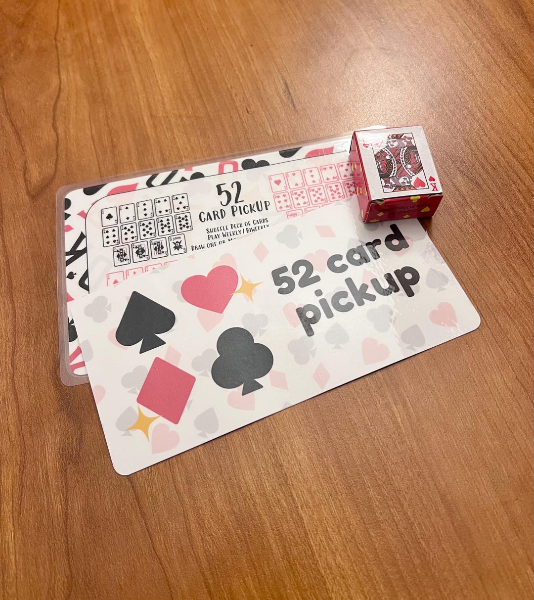 52 Card Pickup Dashboard With Tracker // Sized for A6 Envelopes and ...