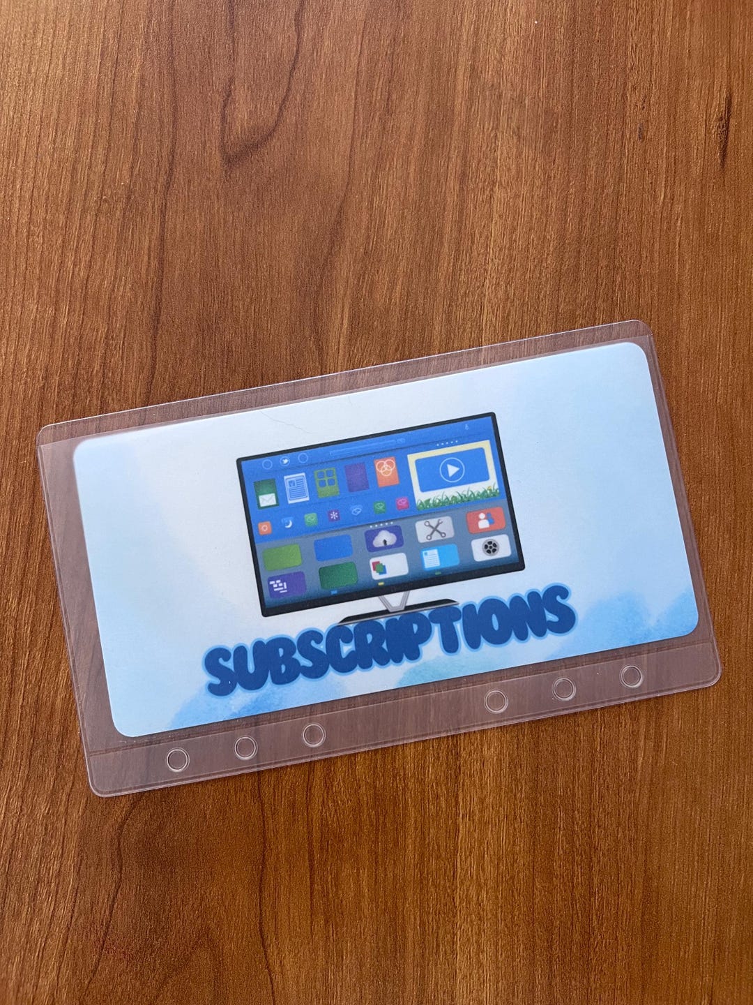 Subscriptions Envelope Dashboards // Sized for A6 Envelopes // Order ...
