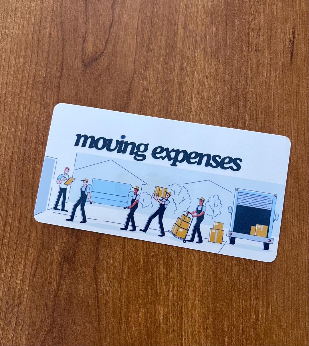 Moving Expenses Envelope Dashboards // Sized for A6 Envelopes // Order ...