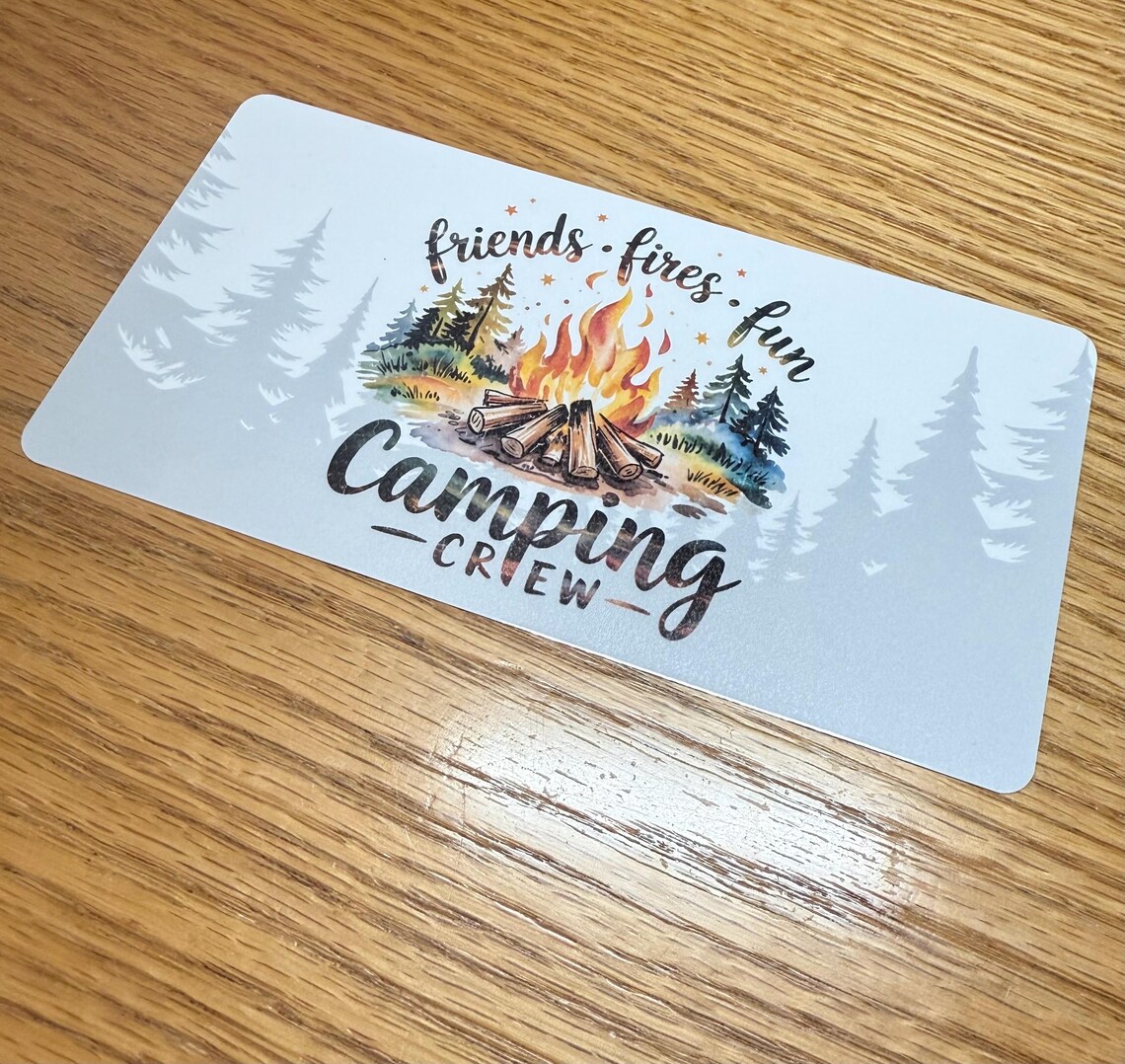 Camping Envelope Dashboards // Sized for A6 Envelopes // Order With or ...