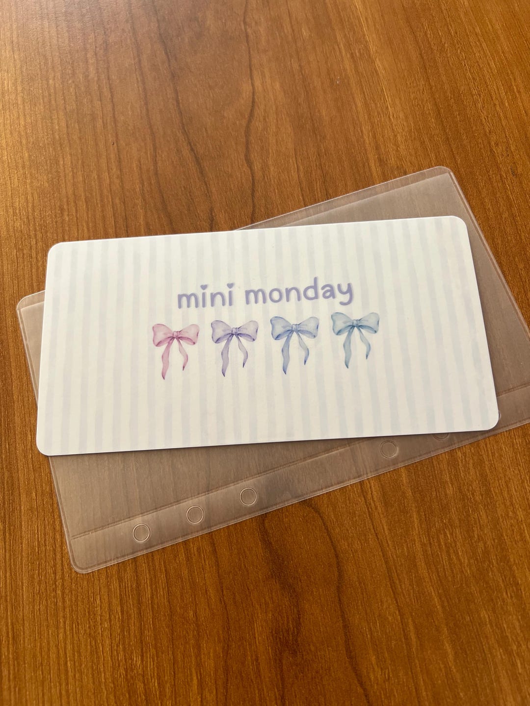 Mini Monday Envelope Dashboards // Sized for A6 Envelopes // Order With ...