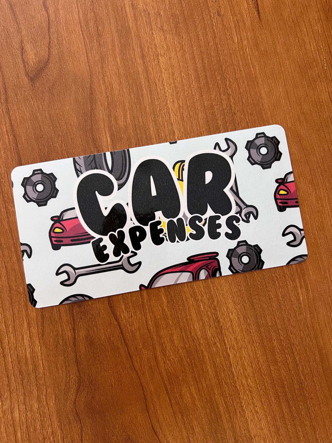 Car Expenses Envelope Dashboards // Sized for A6 Envelopes // Order ...