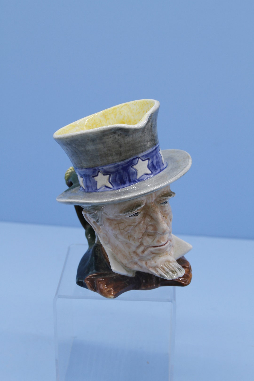 VTG Royal Winton Grimwades England Uncle Sam Toby Mug Americana ...