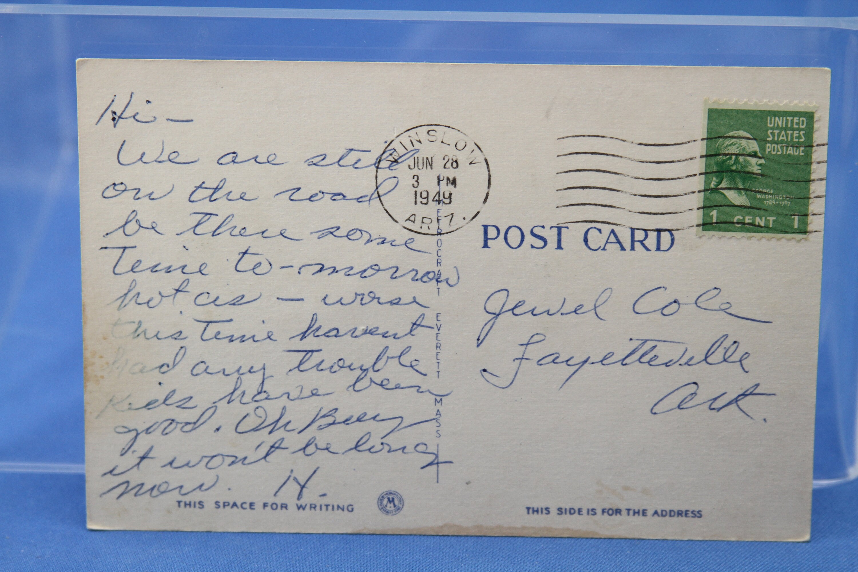 1949 Comic Post Card - Etsy