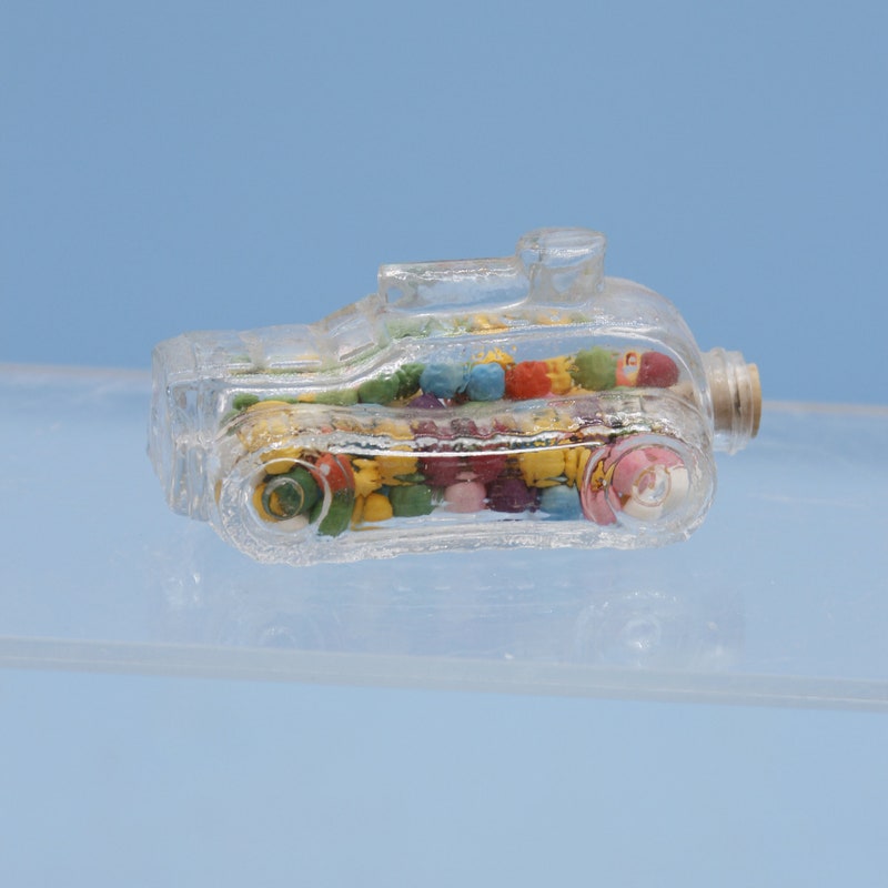 Antique Glass Candy Container - Etsy