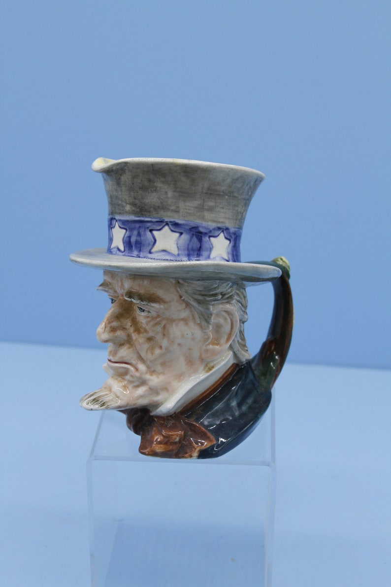 VTG Royal Winton Grimwades England Uncle Sam Toby Mug - Etsy