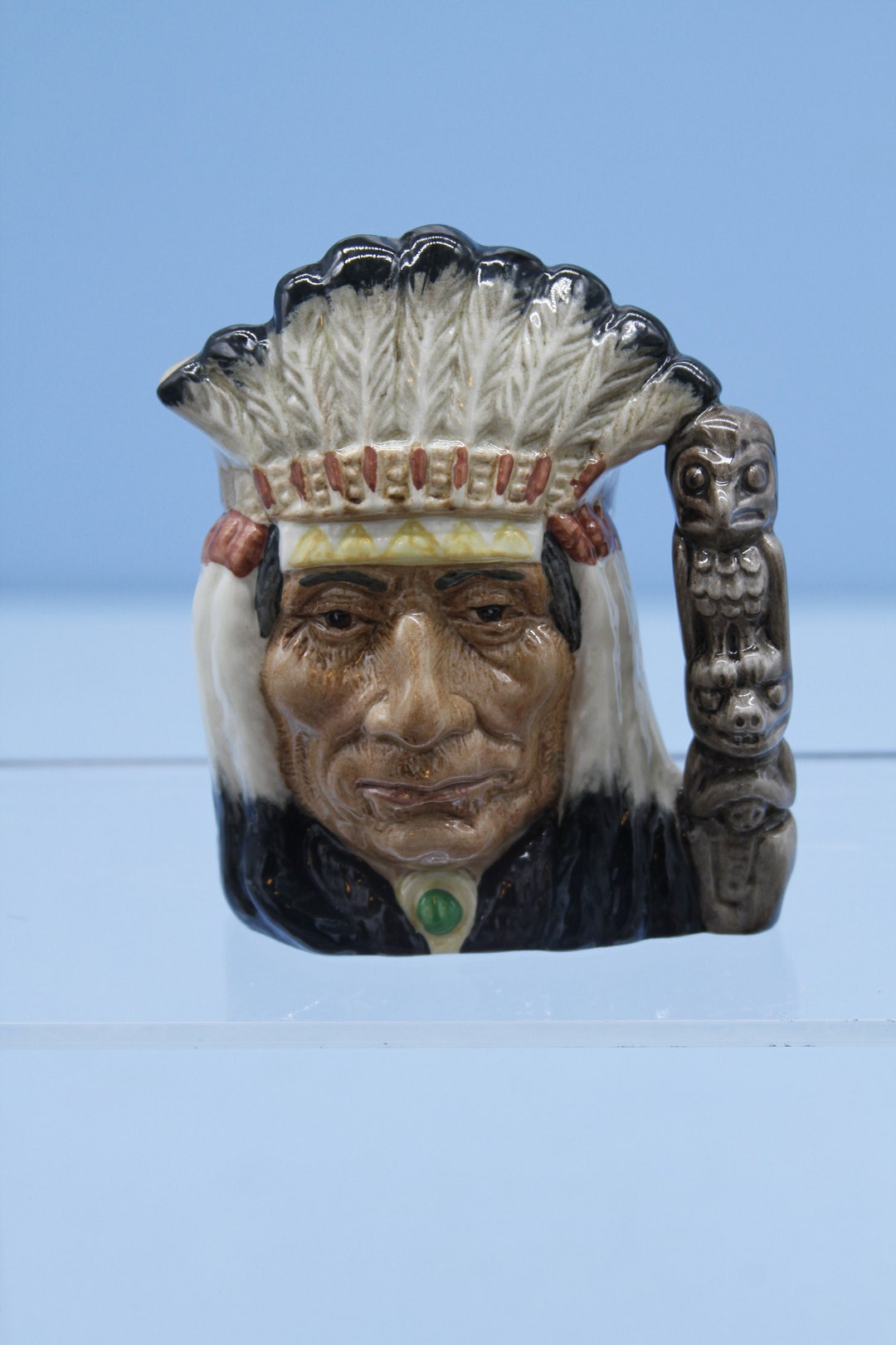 Royal Doulton Character Jug 1966 "north American Indian" Small 4.5 ...