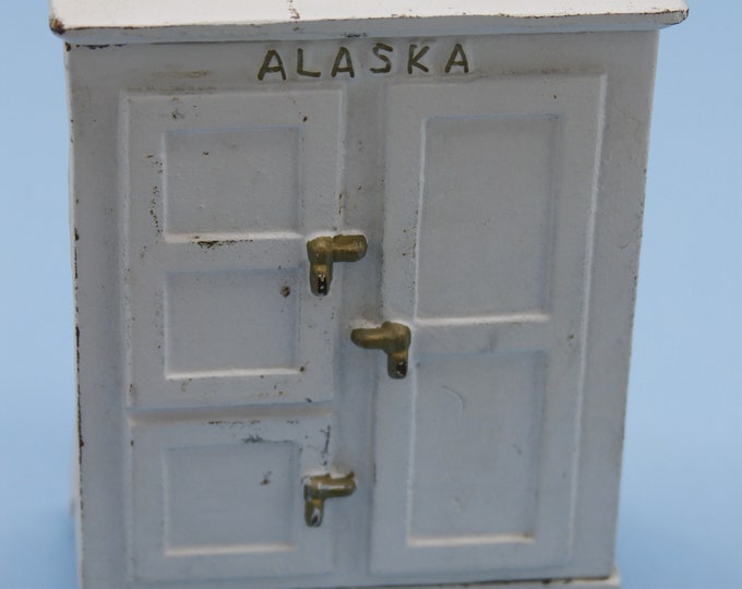 Vintage Reproduction Hubley Alaska Ice Box Bank - Etsy