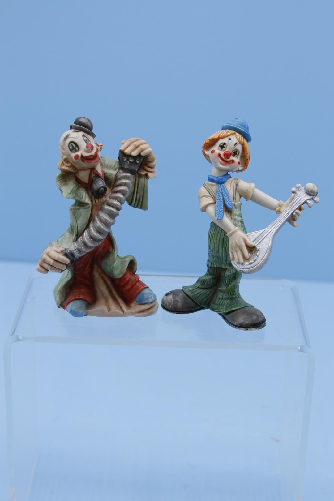 SMR Italy Vintage Italian Clown Playing Mandolin - Etsy