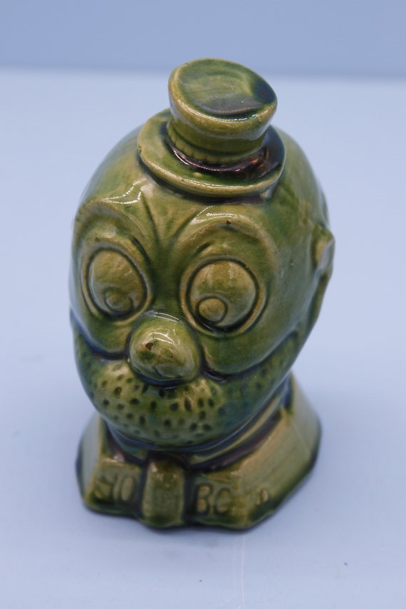 Antique Happy Hooligan Ceramic Head Bank Hobo on Front Collar - Etsy