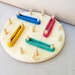 Geoboard Toddler Gift Clock Toy Peg Board Montessori Toy - Etsy