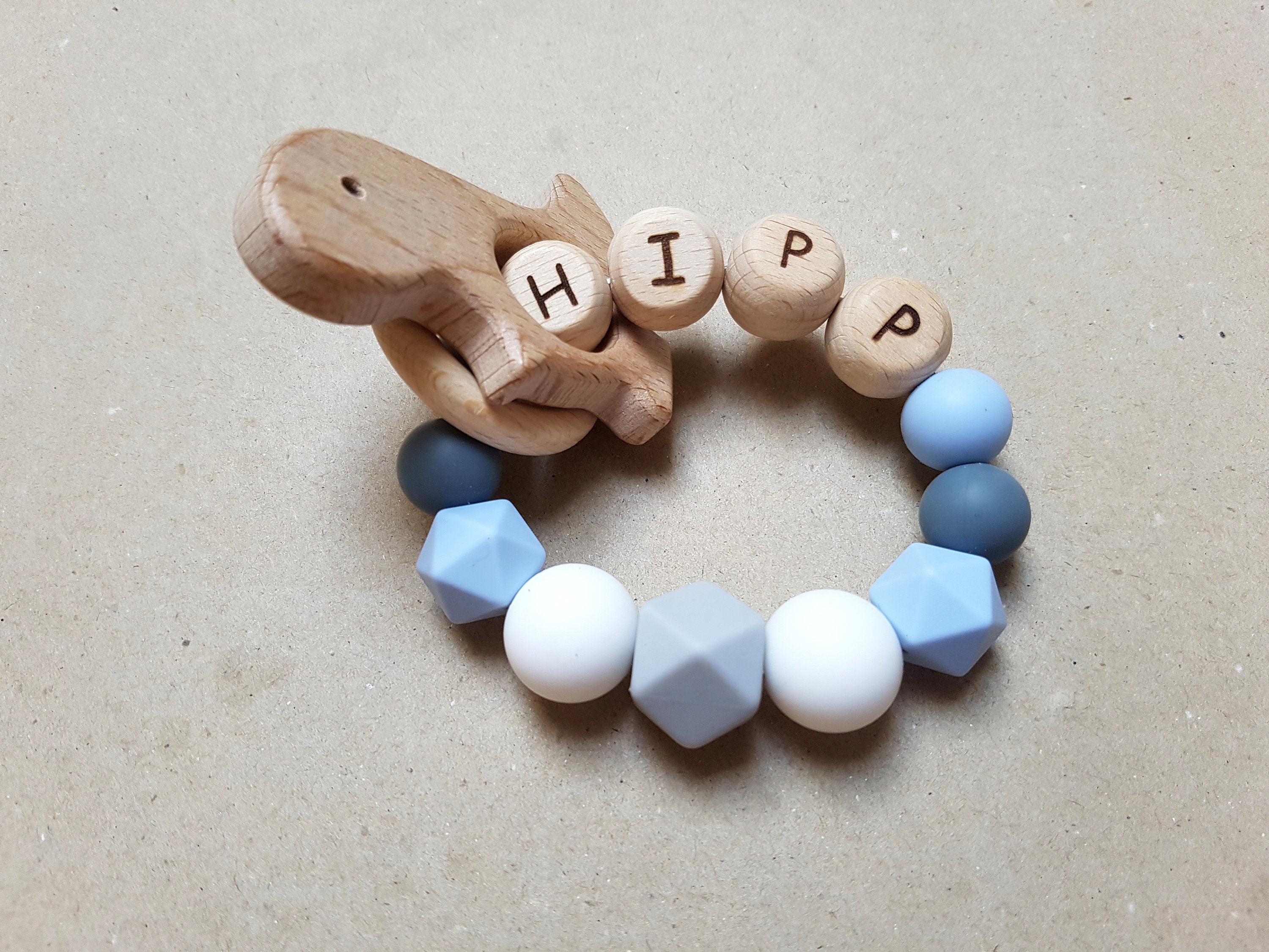 Personalized Baby Boy Rattle Dino Rattle Baby Shower Gift - Etsy