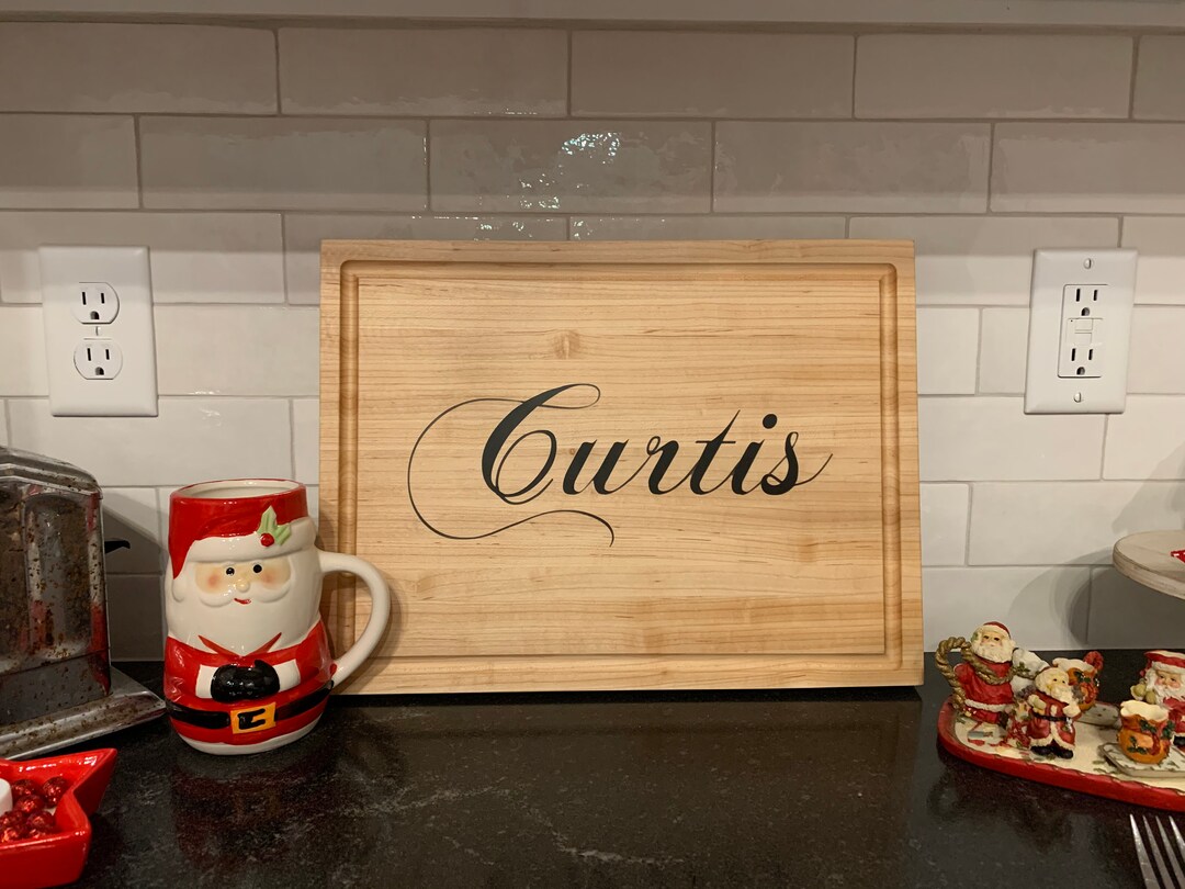 Custom Monogram Cutting Boards - Etsy