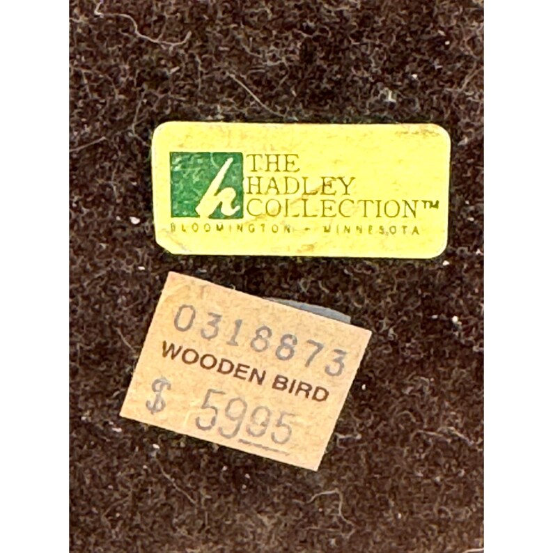 Cardinal Bird Sculpture on Rustic Wood Base Dave Constantine Hadley ...