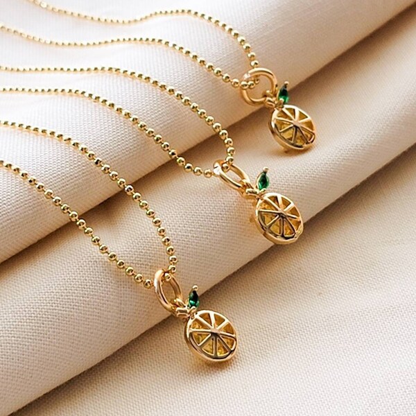 Fruit Necklace - Etsy