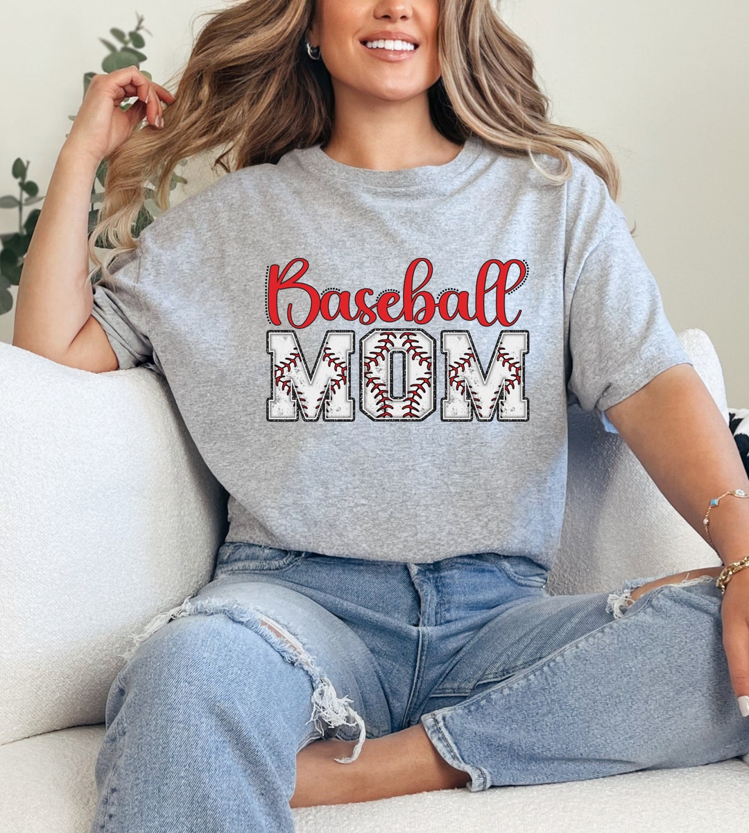 Custom Comfort Colors Tee, Baseball Mom, Sports Mom Shirt, Baseball ...