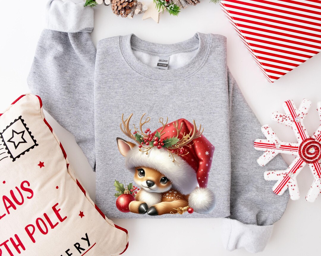 Rudolph the Red Nosed Reindeer Christmas Sweatshirt, Rudolph Christmas ...