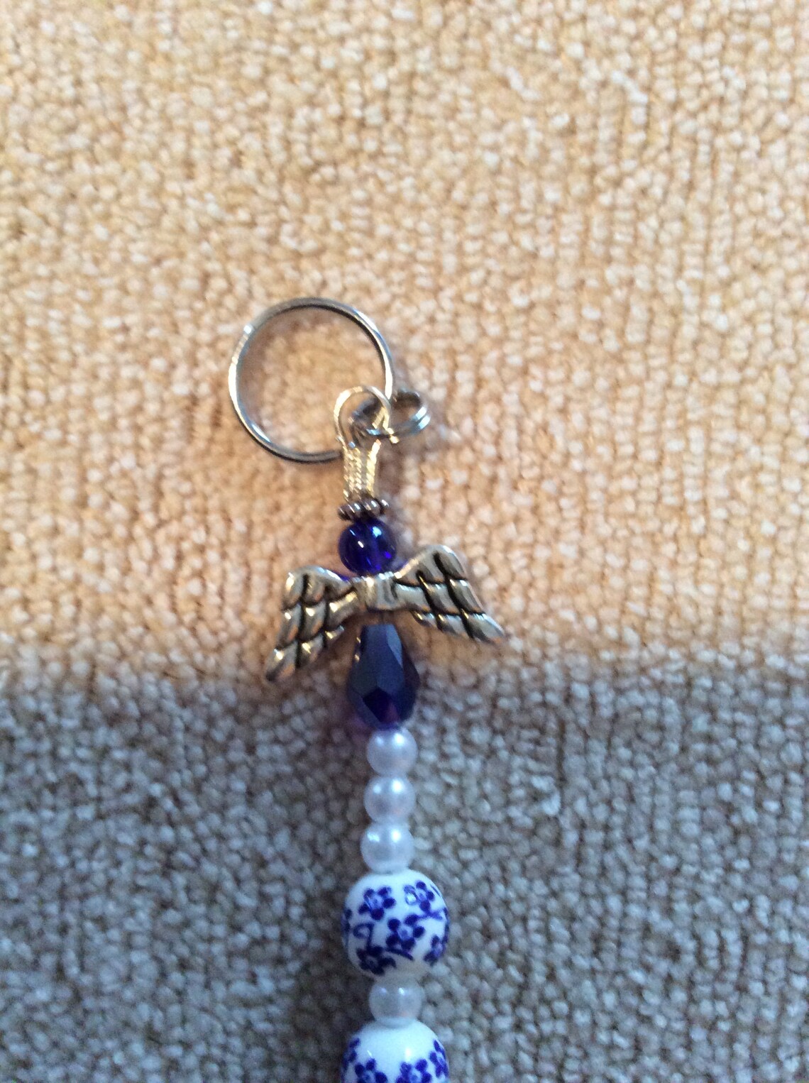 One Decade Rosary Keychain - Etsy