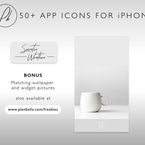 App Icons for iPhone Ios14 | Silver Grey, Monochrome, Light Gray ...